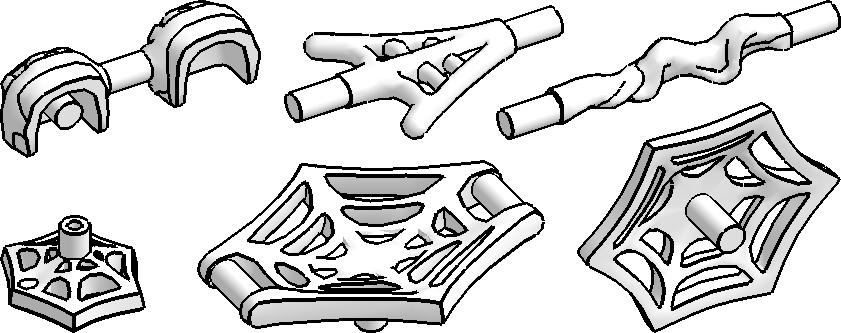 36083 - Webs - LEGO Parts Guide - Brick Architect