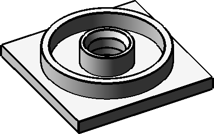 3403 - Turntable 4 x 4 Square Base - LEGO Parts Guide - Brick Architect