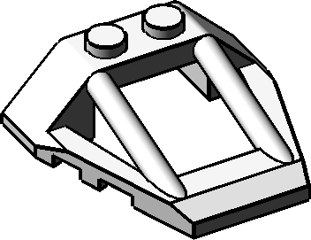 47758 - Windscreen 4 x 4 Roll Cage - LEGO Parts Guide - Brick Architect