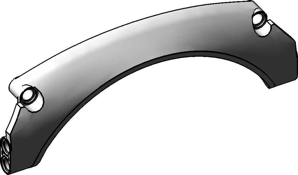 67141 - Technic Panel Car Mudguard Arched 15 x 2 x 5, Arched Top - LEGO ...