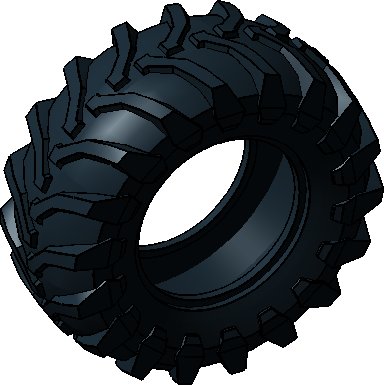 69912 - Tyre 81 x 35 Tractor - LEGO Parts Guide - Brick Architect