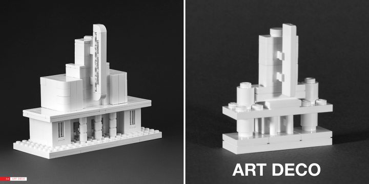 Nanoscale models of THE LEGO ARCHITECT – BRICK ARCHITECT