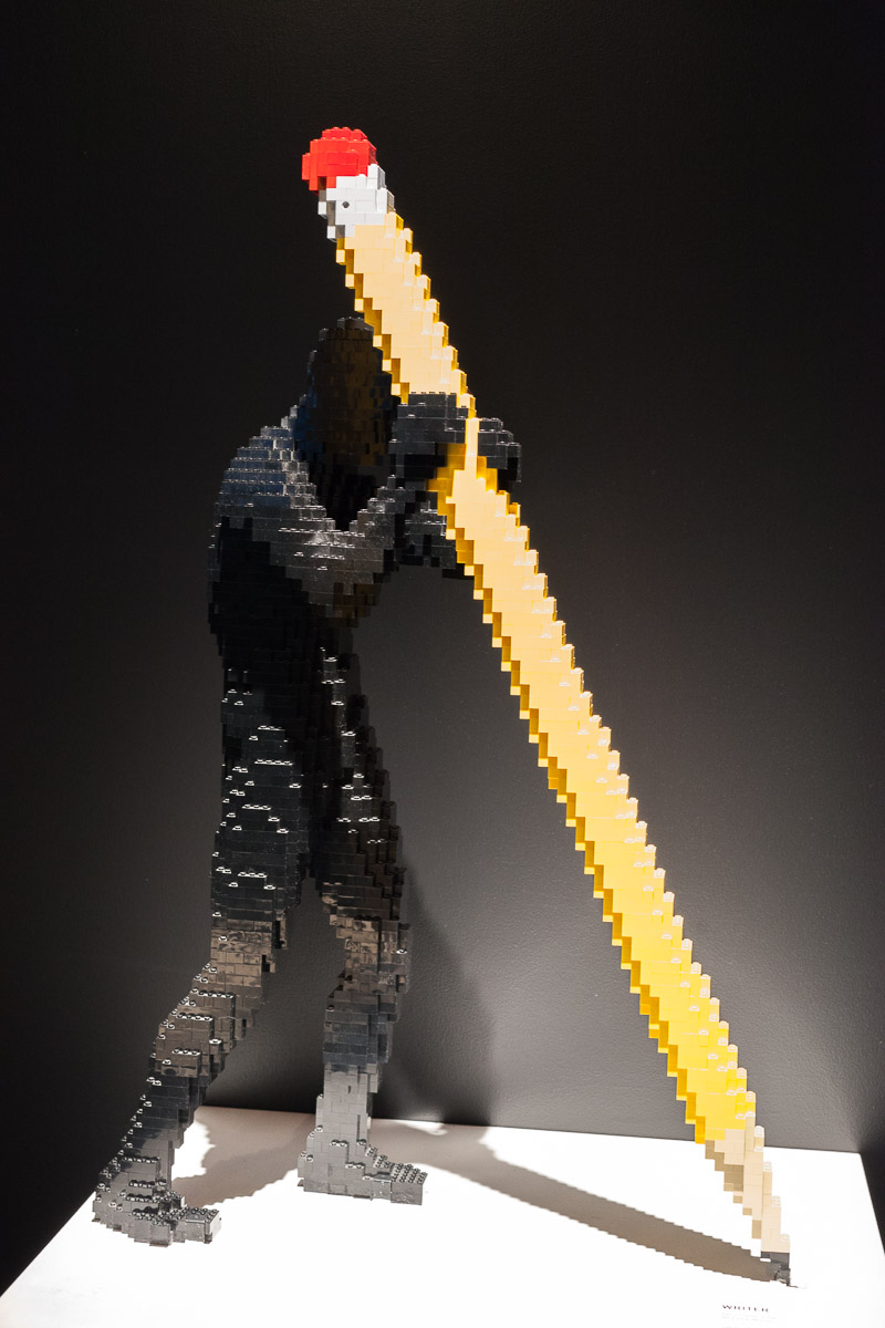 'The Art of the Brick' exhibition by Nathan Sawaya - BRICK ARCHITECT