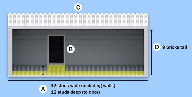 Build your own LEGO Tower floor - BRICK ARCHITECT