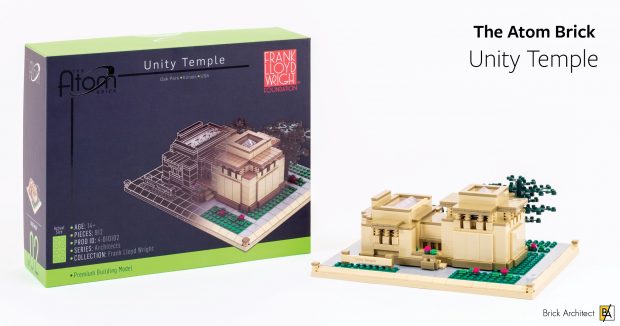 Review: Unity Temple (The Atom Brick) - BRICK ARCHITECT