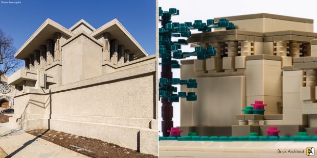 Review: Unity Temple (The Atom Brick) - BRICK ARCHITECT