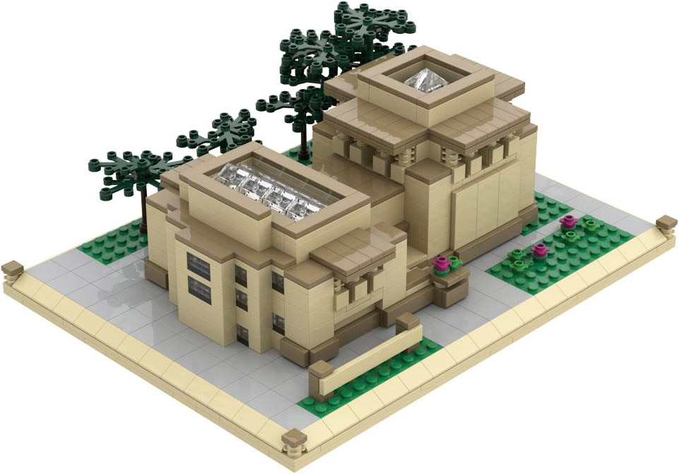 Three new models by LEGO Architecture founder Adam Reed Tucker - BRICK ...