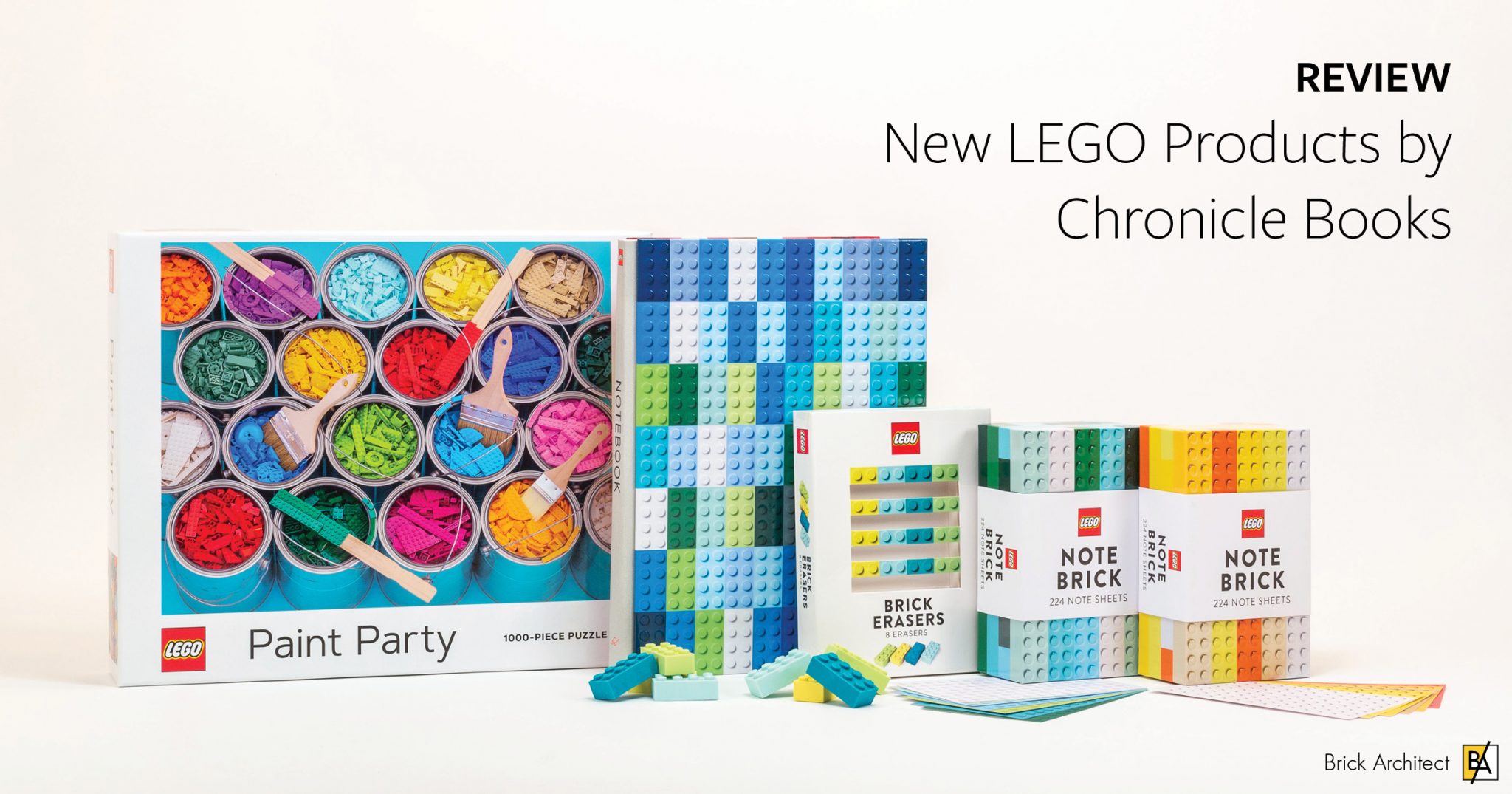 Review: New LEGO Products by Chronicle Books - BRICK ARCHITECT