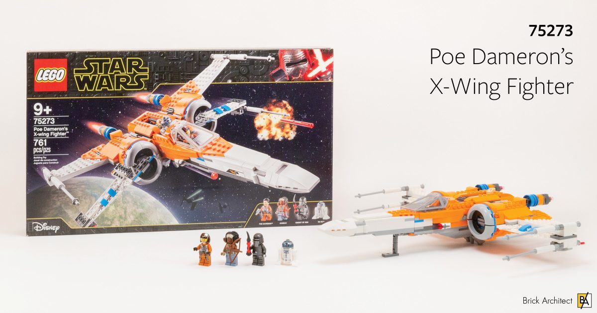 Review: #75273 Poe Dameron’s X-wing Fighter - BRICK ARCHITECT