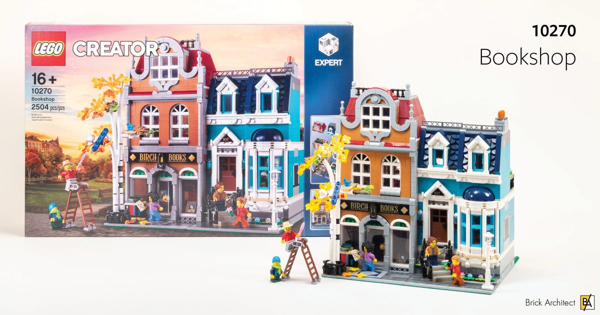 Review: #10270 Bookshop - BRICK ARCHITECT