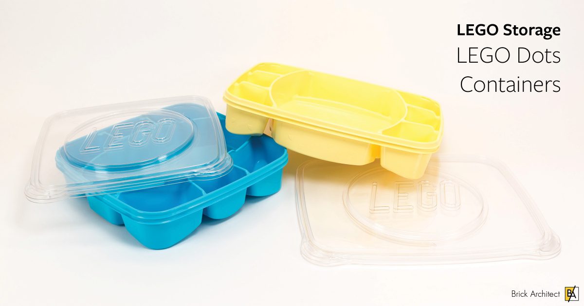 Review: LEGO Dots Storage Container - BRICK ARCHITECT