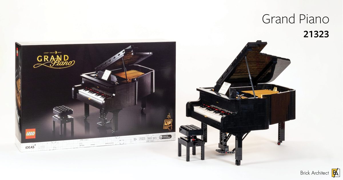 Review: #21323 Grand Piano – BRICK ARCHITECT
