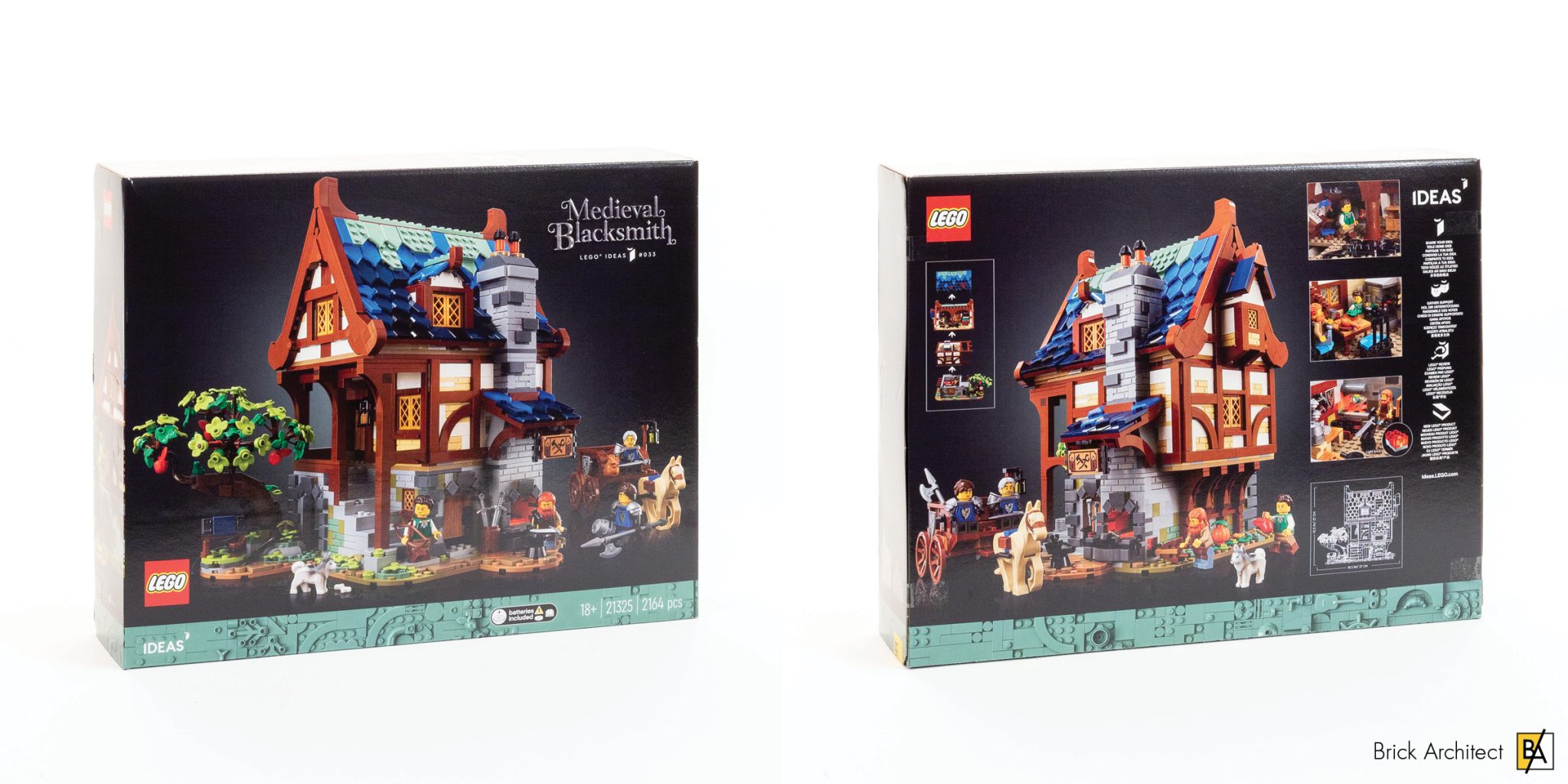 Review: #21325 Medieval Blacksmith (LEGO IDEAS) - BRICK ARCHITECT