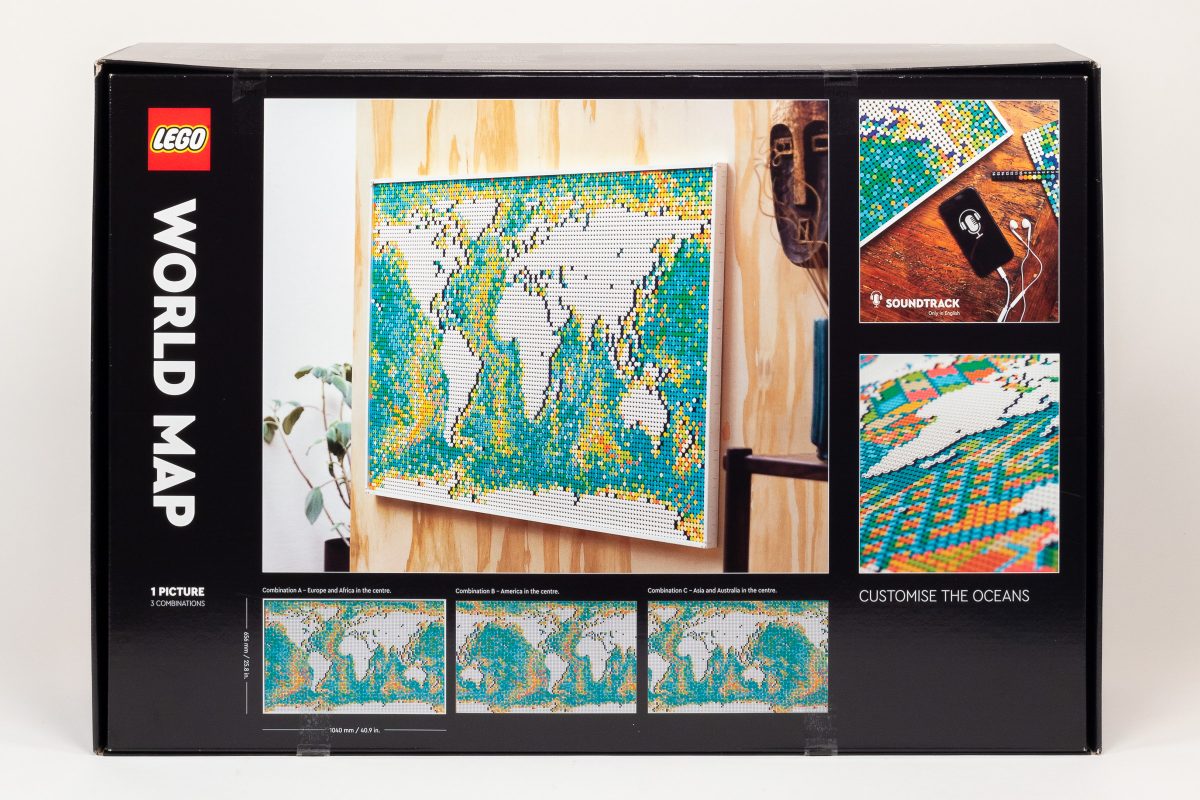 Review: #31203 World Map - BRICK ARCHITECT