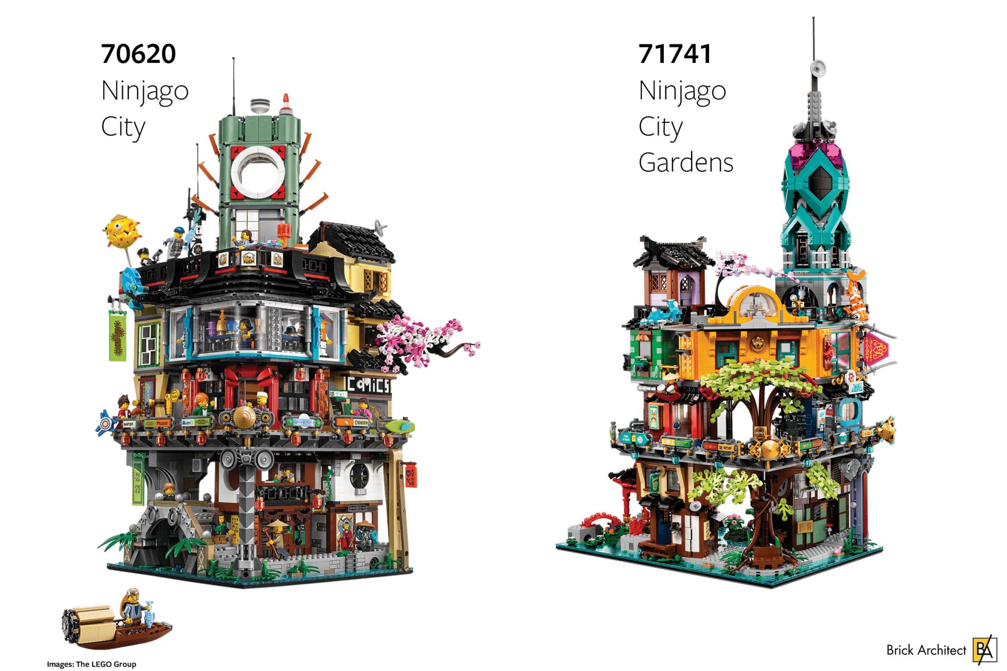 Review: #71741 Ninjago City Gardens - BRICK ARCHITECT