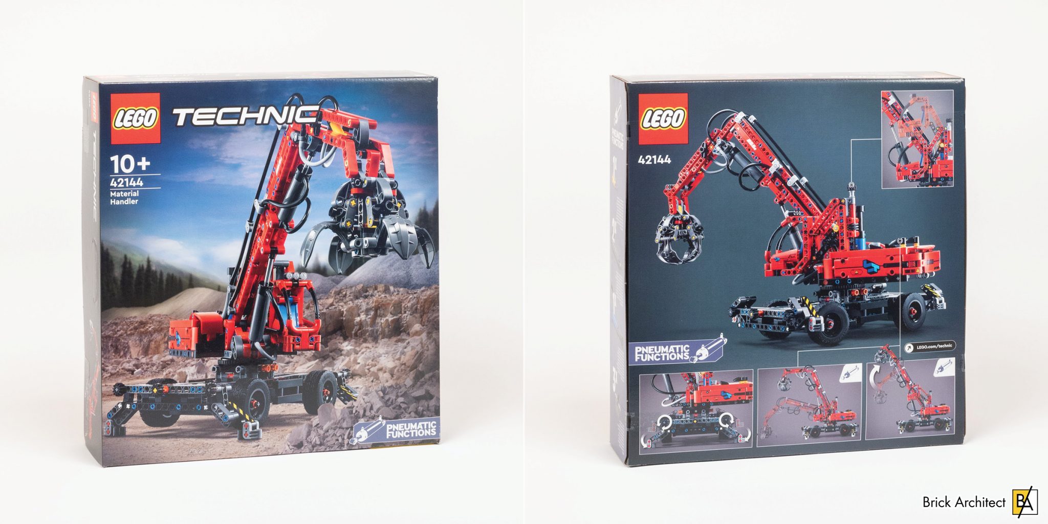 Review: #42144 Material Handler - BRICK ARCHITECT