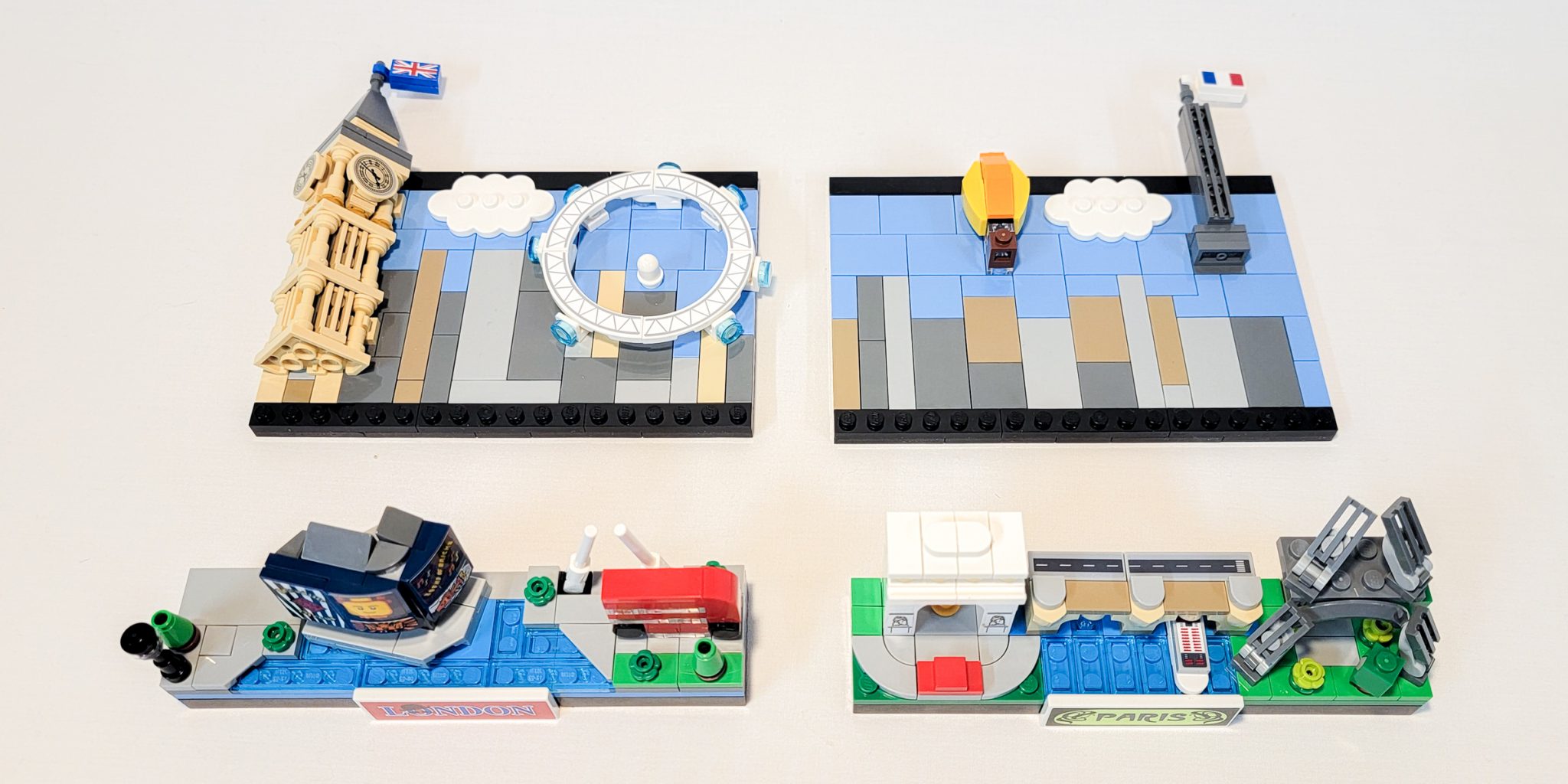 Review: LEGO #40568 Paris & #40569 London Postcards - BRICK ARCHITECT