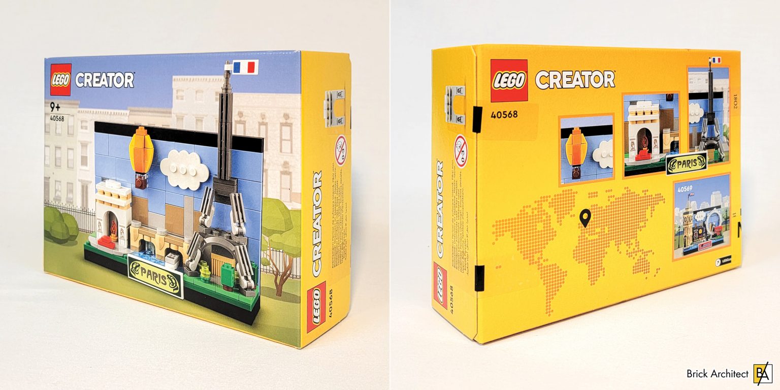 Review: LEGO #40568 Paris & #40569 London Postcards - BRICK ARCHITECT