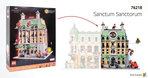 Review: #76218 Sanctum Sanctorum - BRICK ARCHITECT