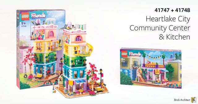 Review: #41747 Heartlake City Community Kitchen and #41748 Community ...