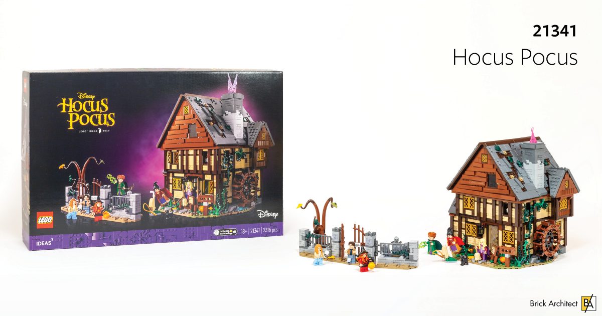 Review: #21341 Disney Hocus Pocus: The Sanderson Sisters’ Cottage (LEGO ...