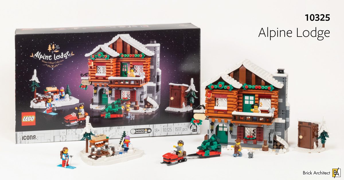 Review: #10325 Alpine Lodge (Winter Village) – BRICK ARCHITECT