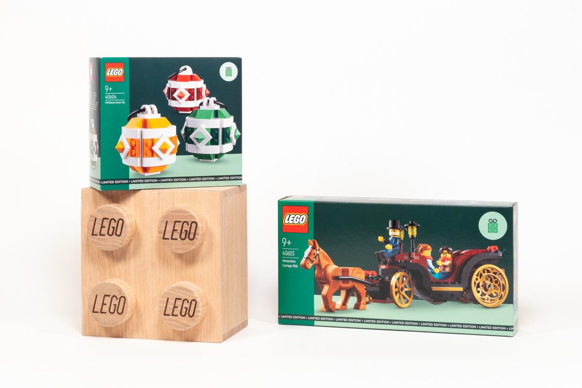 Review: #40603 Wintertime Carriage Ride & #40604 Christmas Decor Set ...