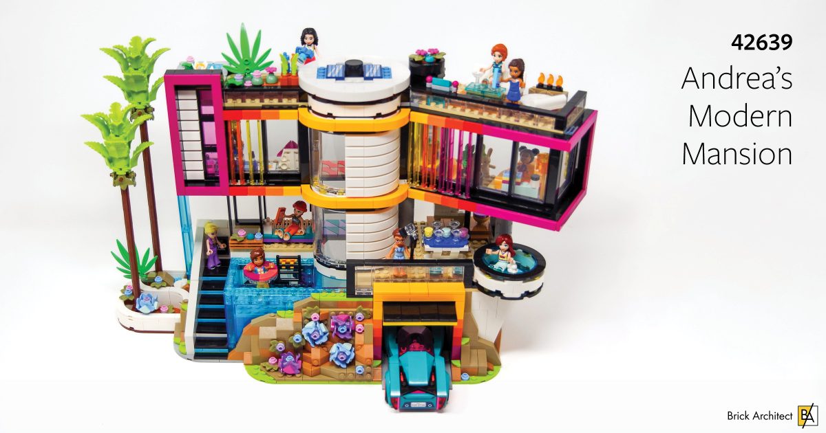 Review: #42639 Andrea's Modern Mansion - BRICK ARCHITECT