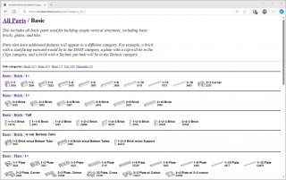 LEGO Parts Guide - About & Version History - BRICK ARCHITECT