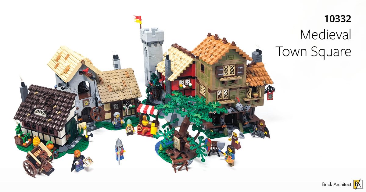 Review: #10332 Medieval Town Square (LEGO Icons) - BRICK ARCHITECT