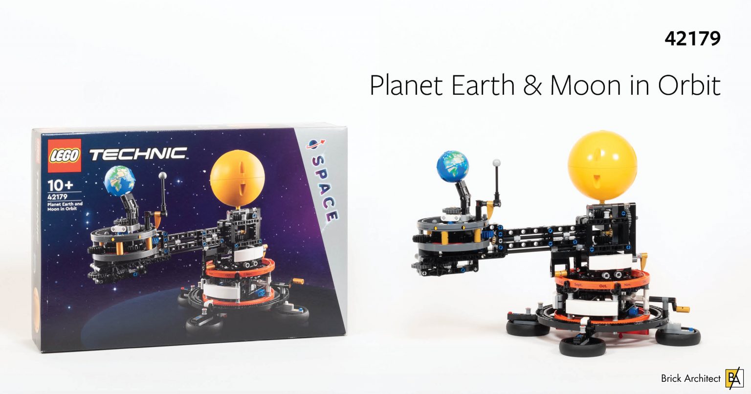 Review: #42179 Planet Earth and Moon in Orbit (LEGO Technic) - BRICK ...