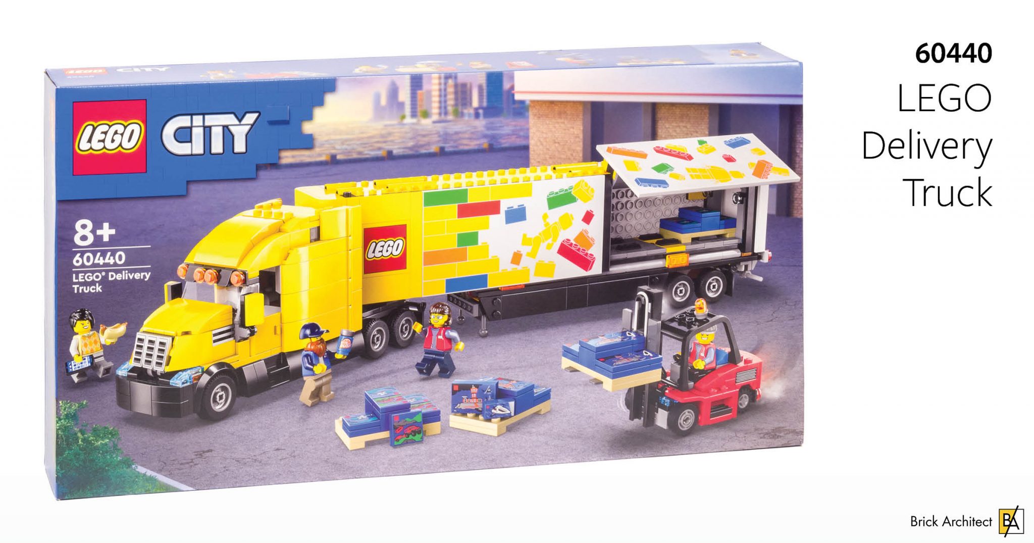 Review: #60440 LEGO Delivery Truck - BRICK ARCHITECT