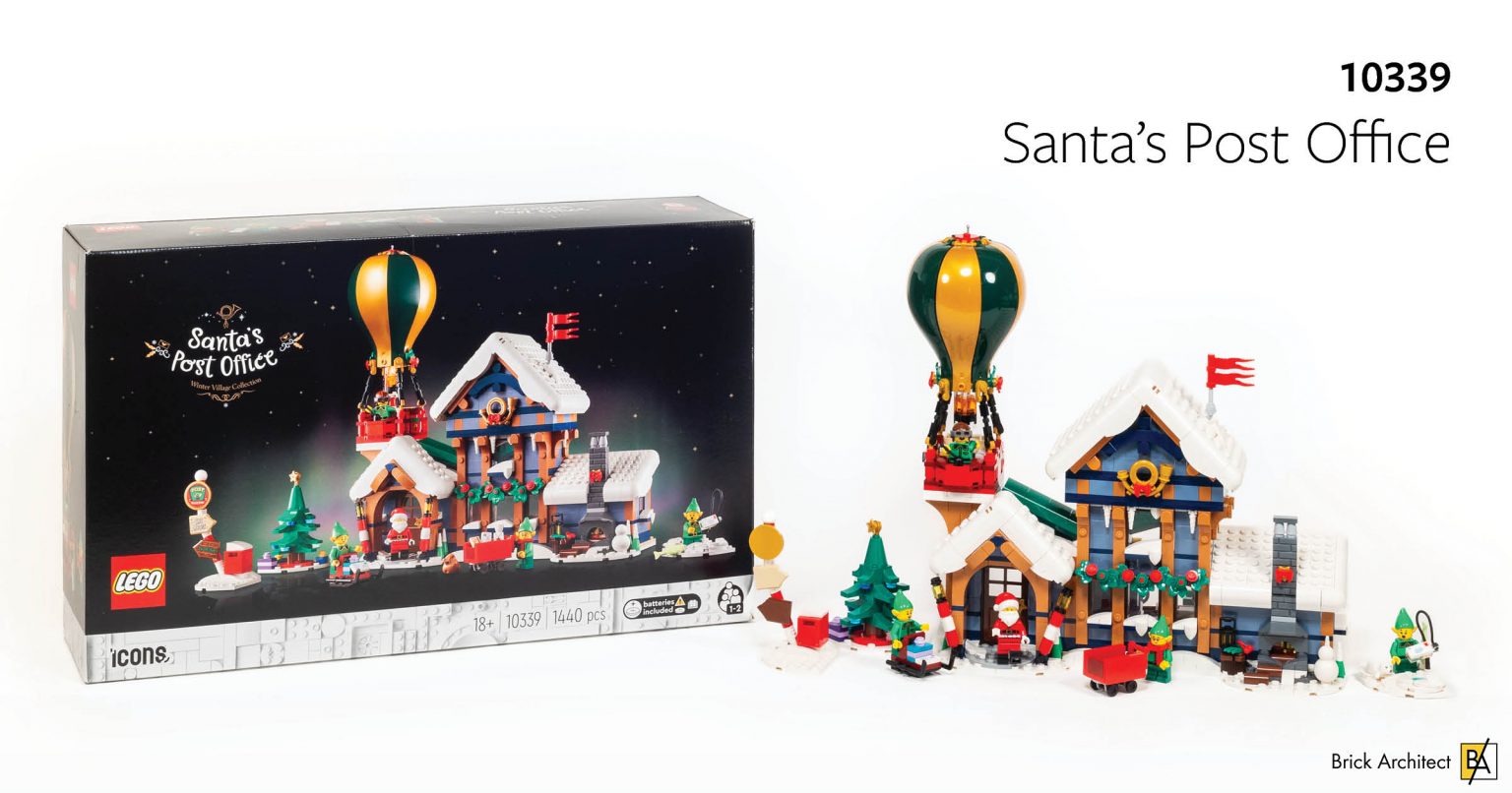 Review: #10339 Santa's Post Office (Winter Village) - BRICK ARCHITECT
