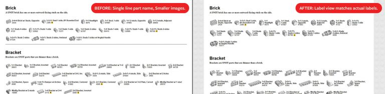 LEGO Parts Guide – About & Version History – BRICK ARCHITECT