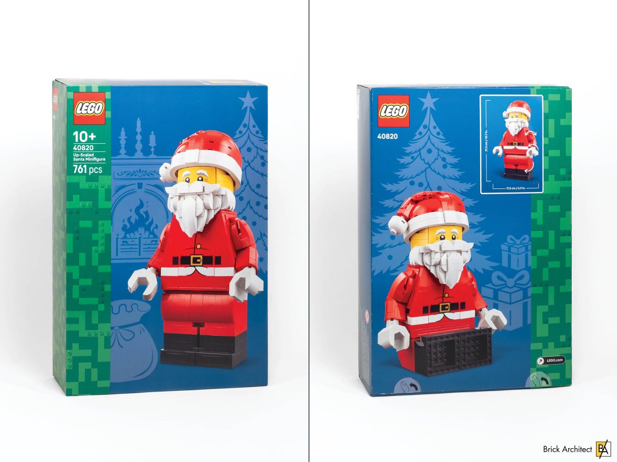 Review: #40820 Up-Scaled Santa Minifigure – BRICK ARCHITECT