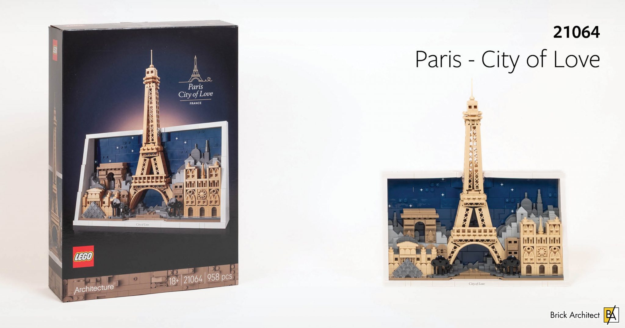 Review: 21064 Paris – City of Love (LEGO Architecture) – BRICK ARCHITECT